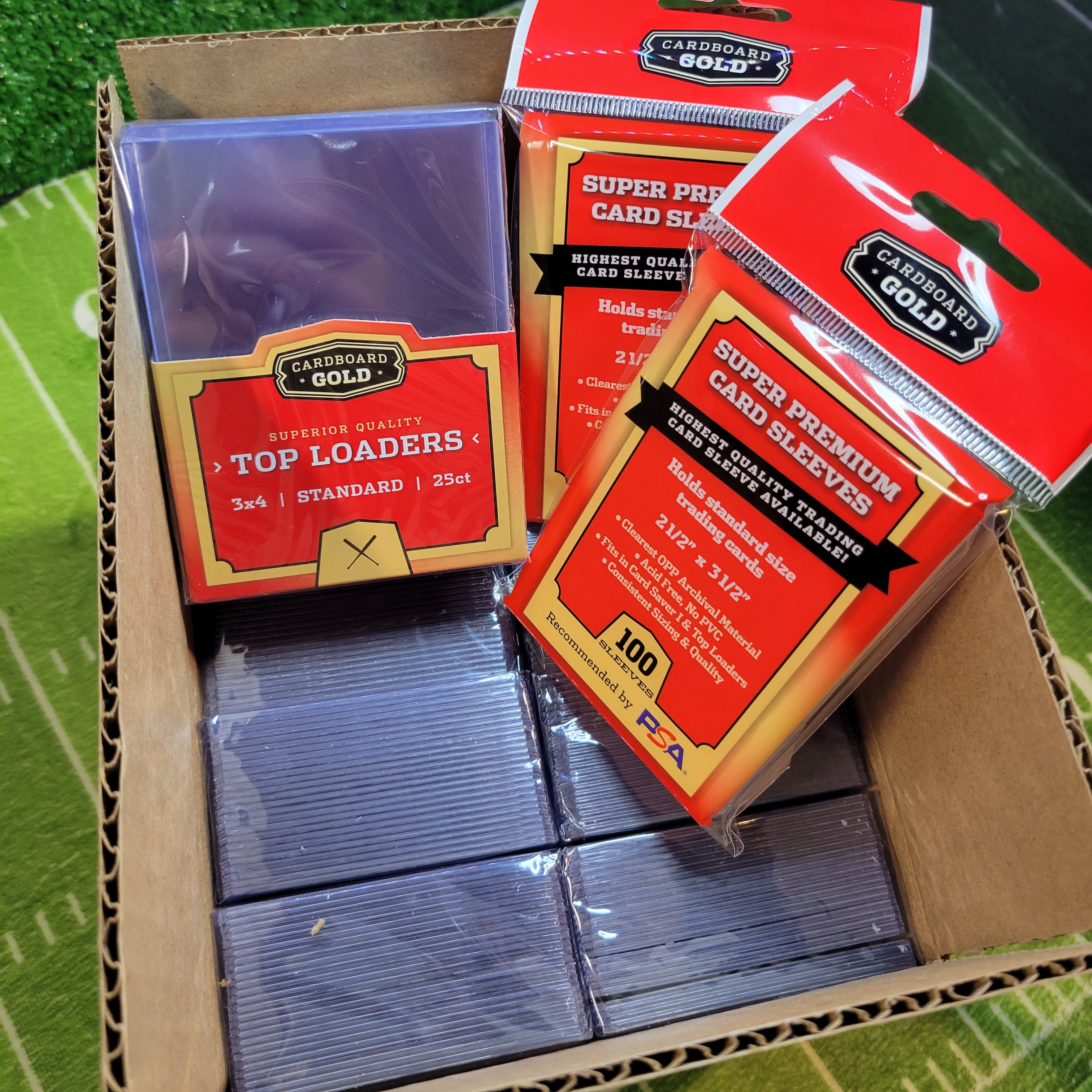 25 pt. Top-Loader Kit – Brad Sports Cards